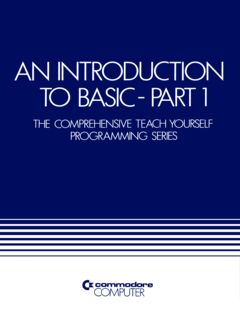 Introduction to BASIC Part 1 and Part 2 | Retro Commodore